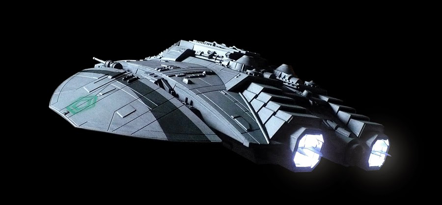 The Great Canadian Model Builders Web Page!: Cylon Raider