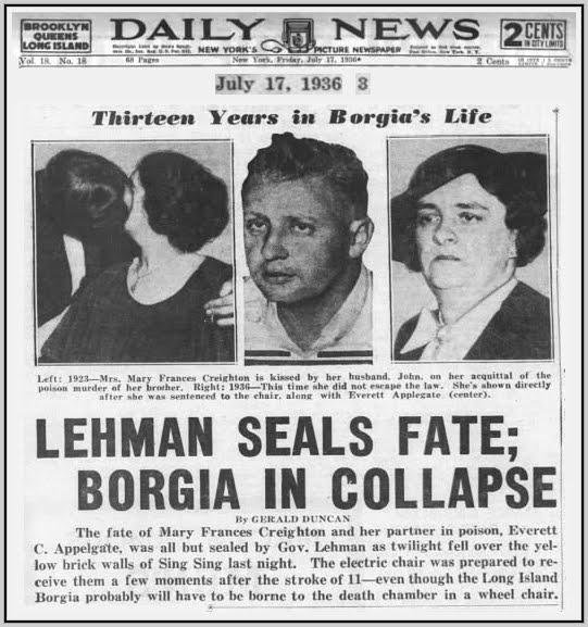 Unknown Gender History: Mary Creighton, New Jersey Serial Killer: She ...
