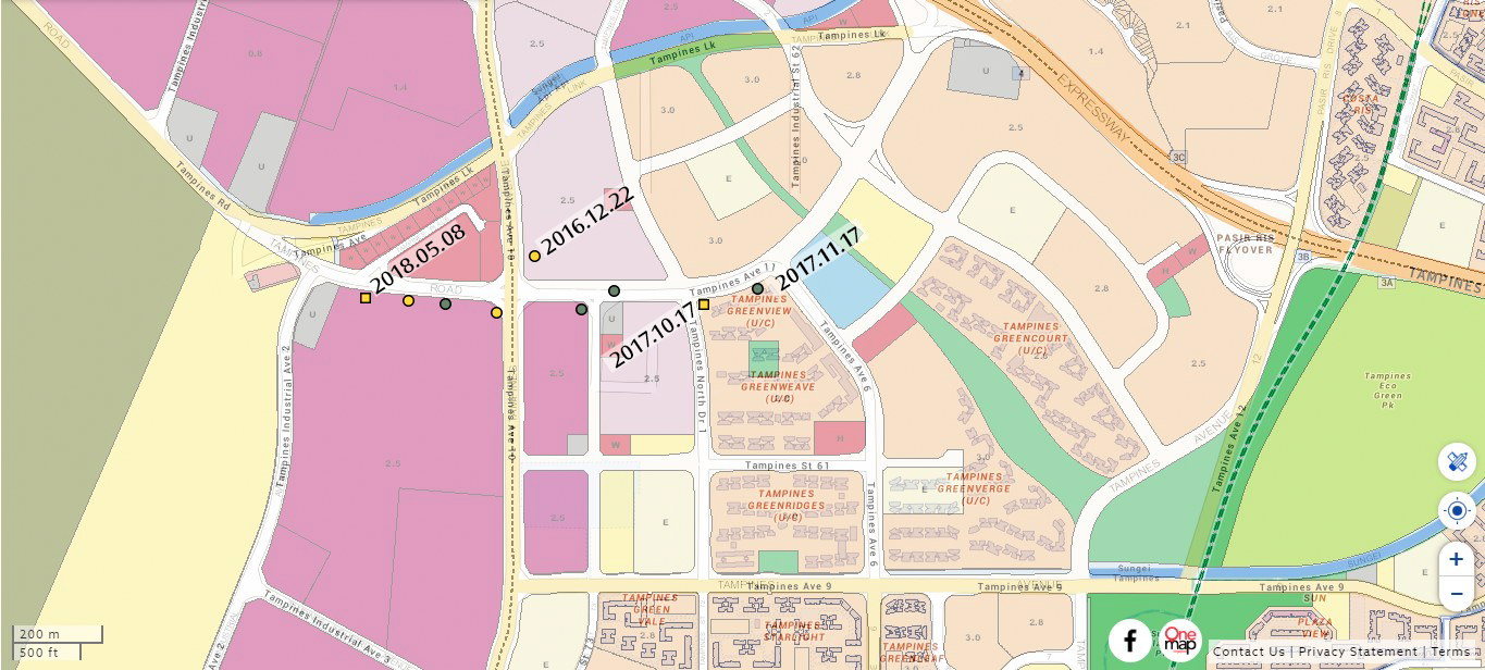 Cross Island Line Construction: Soil Investigation: Tampines North