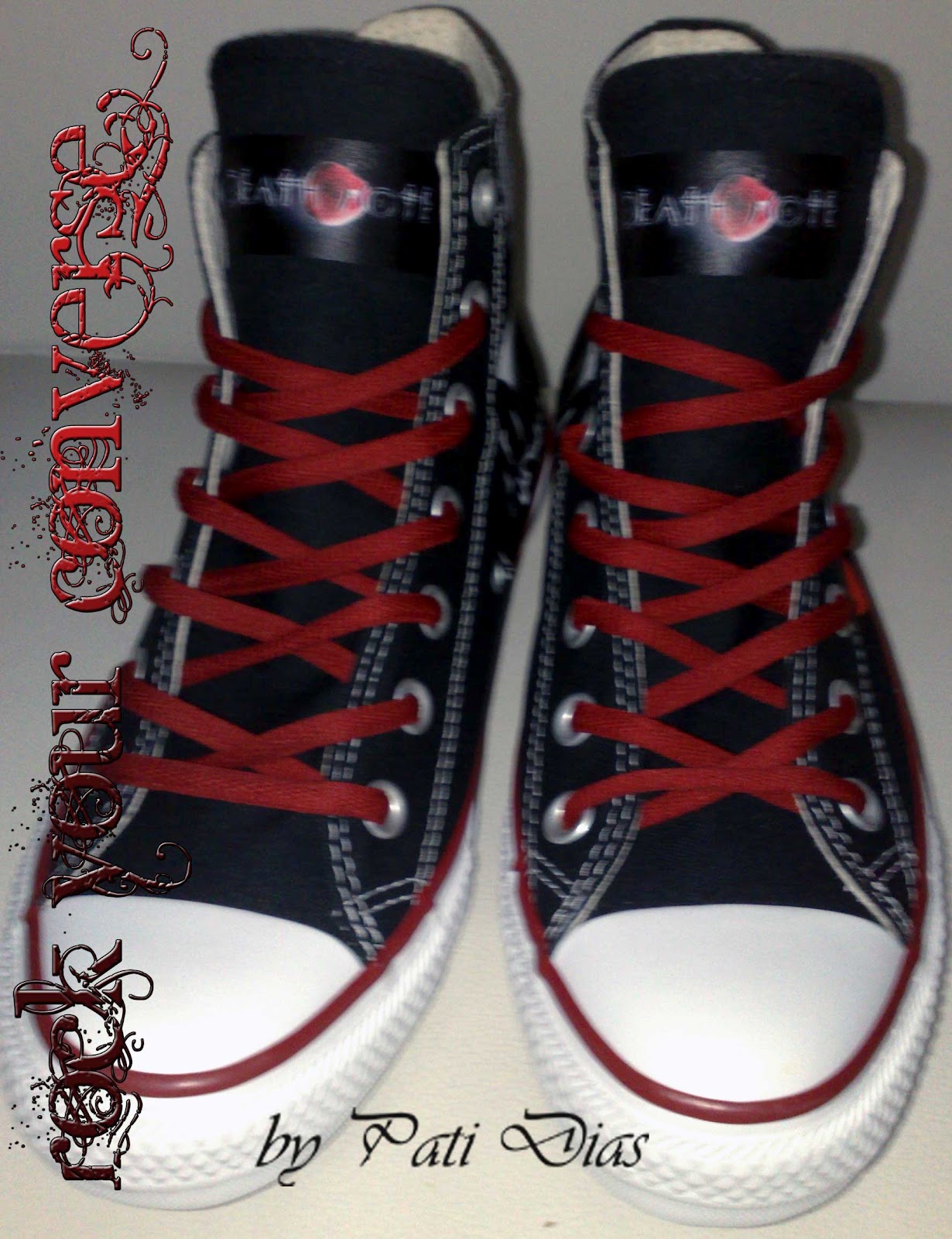 Converse All Star Customizado - Rock Your Converse!: Death Note (anime ...