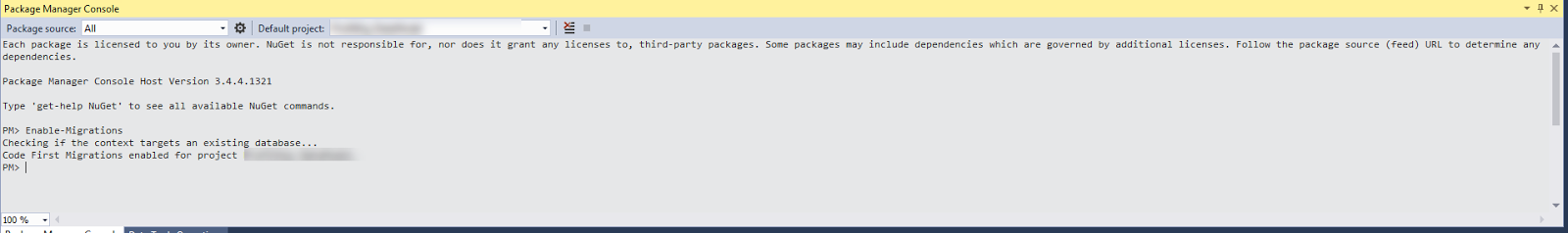 Living And Breathing The World Of Microsoft Performing Entity Framework Code First Migrations