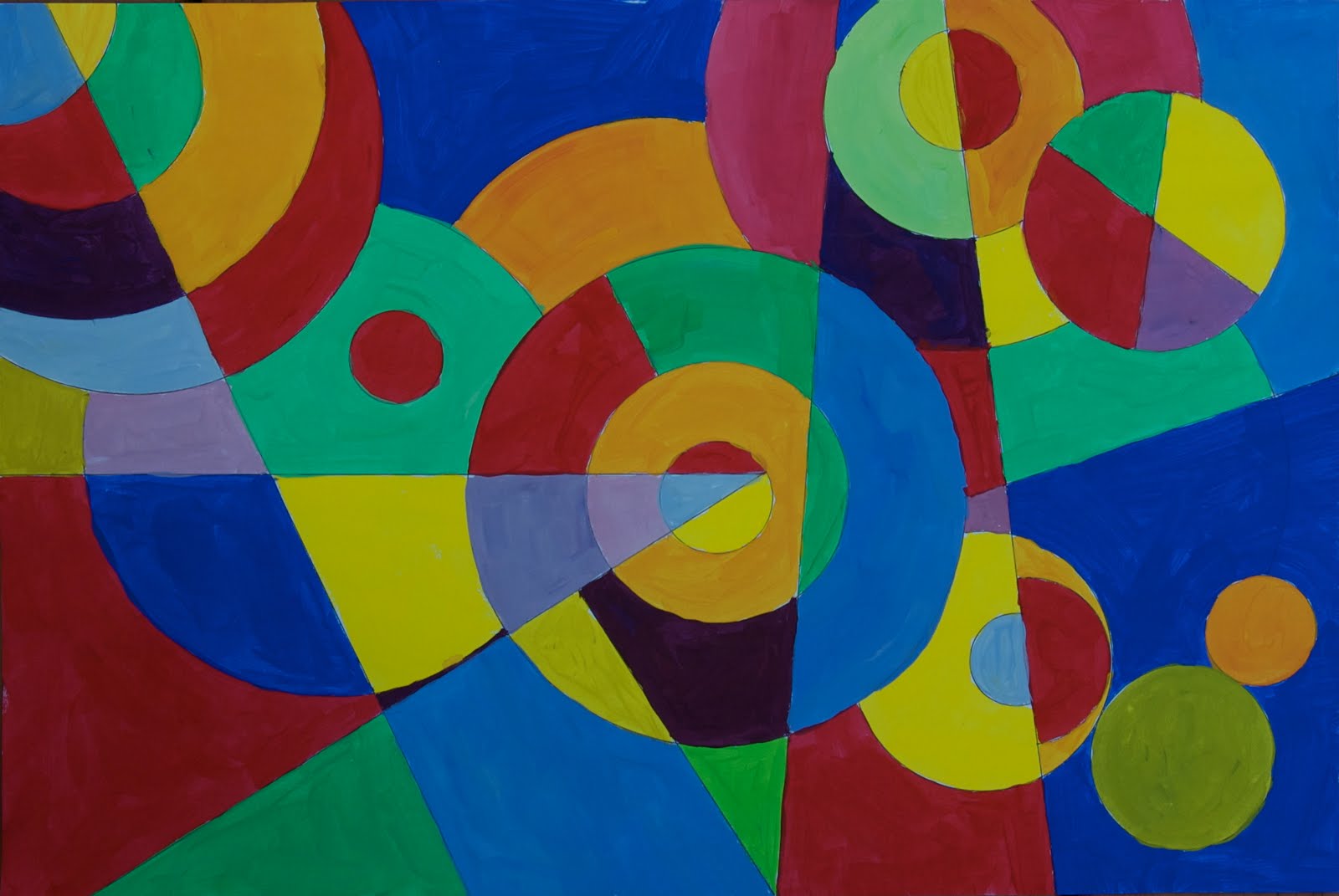 Art Classes for Homeschool Students: Robert Delaunay abstract