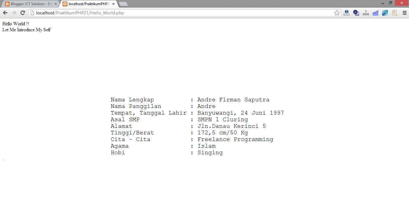 Membuat Program Hello World Menggunakan DreamWeaver CS6, NetBeans IDE 7 ...