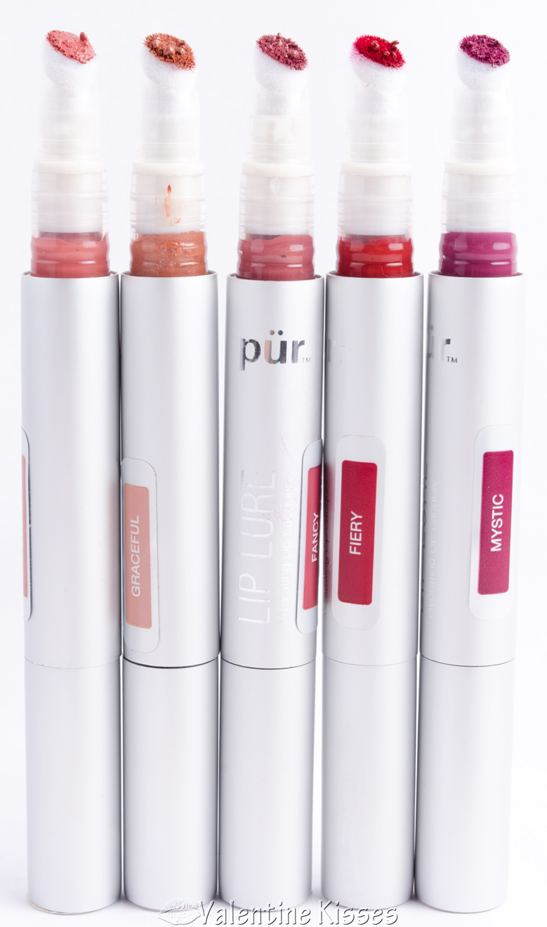 Valentine Kisses: Pur Mineral Lip Lure Hydrating Lip Lacquer - 5 shades ...