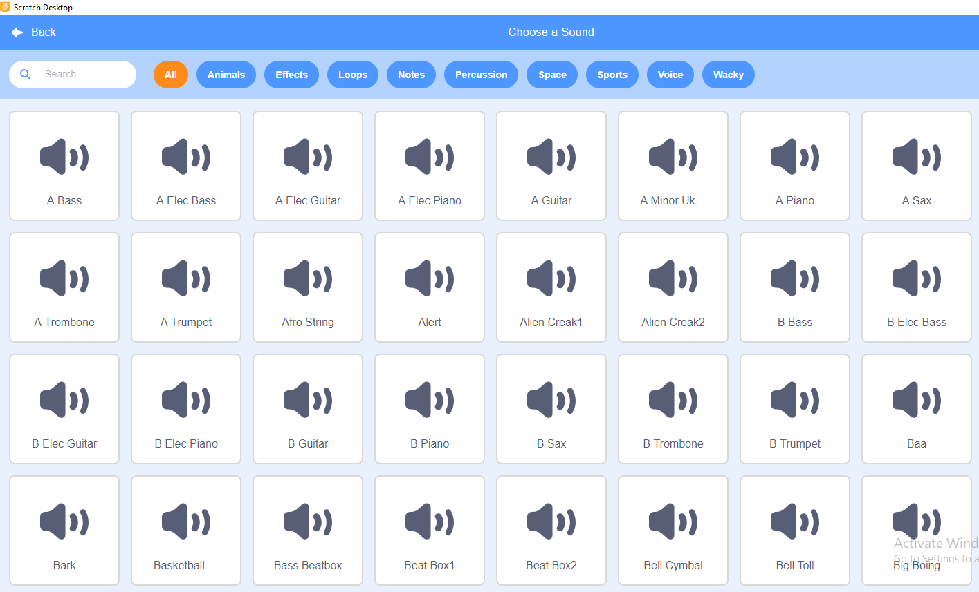 Penjelasan Right Bar Pada Scratch | Void Code
