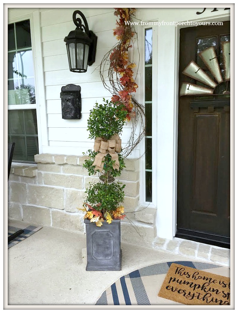 From My Front Porch To Yours: Simple Fall Front Porch
