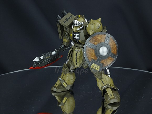 Garage Kit 1/144 Knight Zaku (Painted Build) ~ Gundam Reference