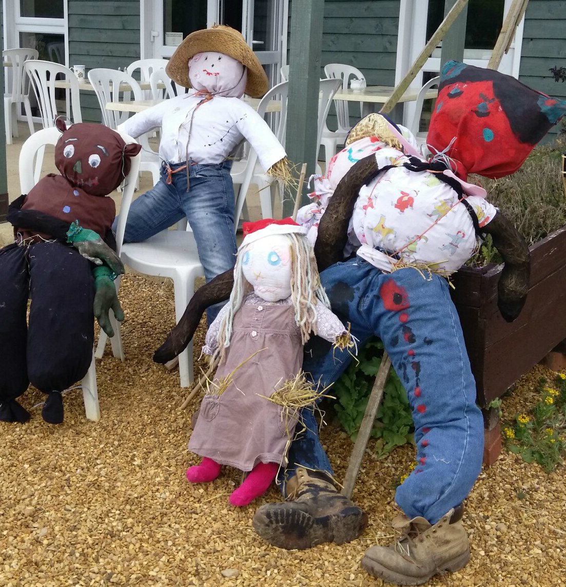 The Orchard Tea Room & Farm Shop: Elm & Friday Bridge Scarecrow ...