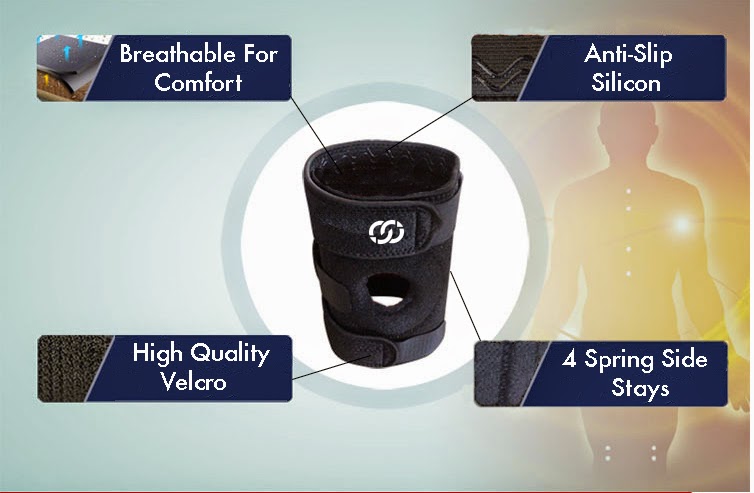 heART: PRODUCT REVIEW: "Compressions" Adjustable Velcro Neoprene Knee ...