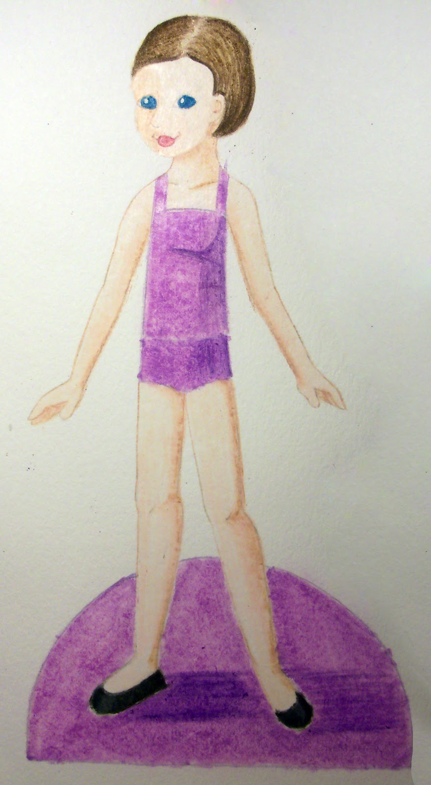 Paper Doll School: August 2012