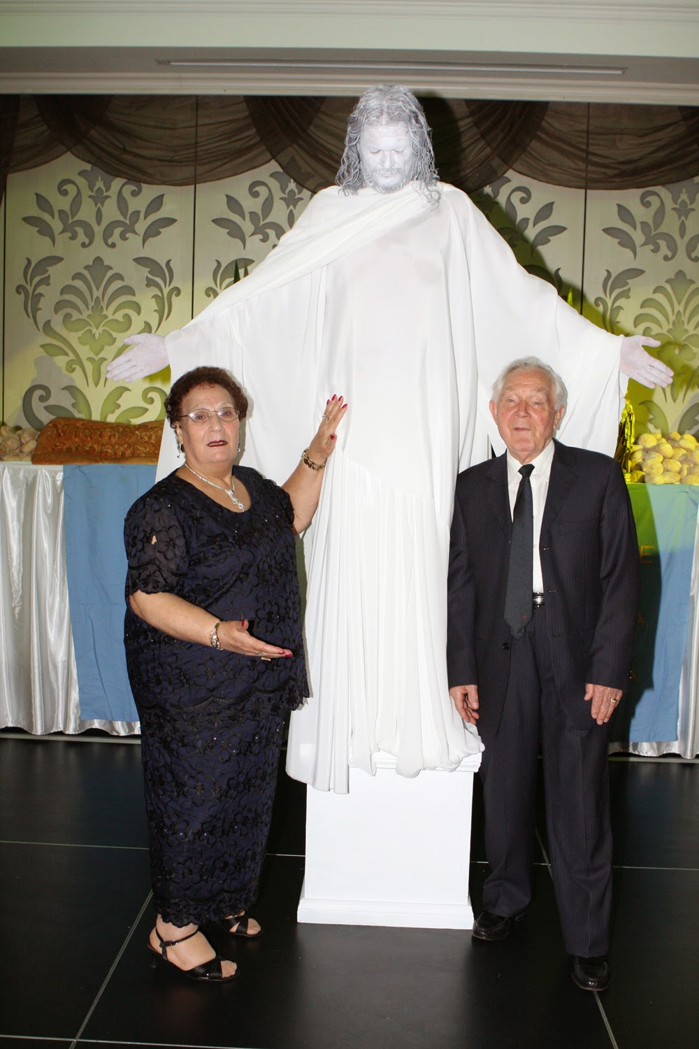 Sydney Bodyartist Bodypainter: Jesus Human Statue in Sydney, Melbourne ...