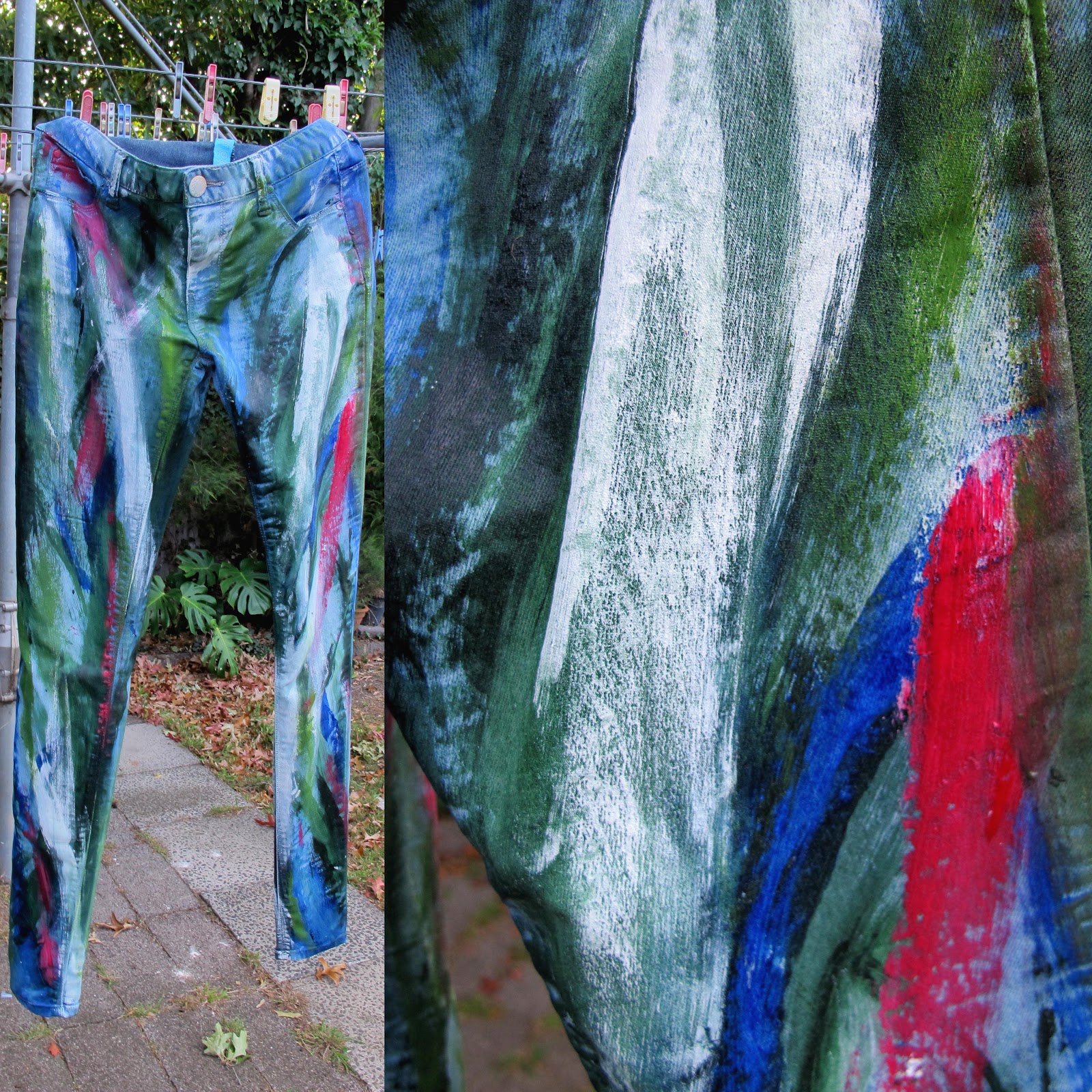 No Big Truth: paint pants