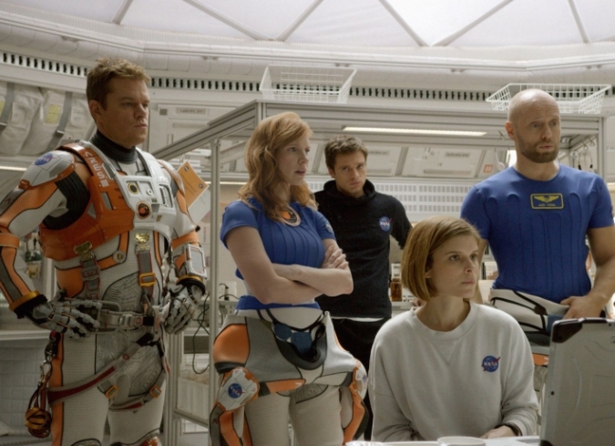 El mundo del cine y sus estrellas: Misión rescate (Marte o The Martian)