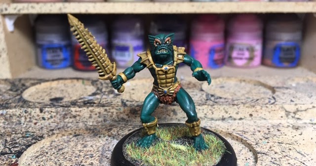 Fanplastic Little Men: He-Man Miniatures Game: Merman and Evil Lyn