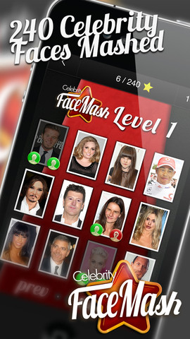 Mobile Games and Applications: FaceMash Celebrity Edition