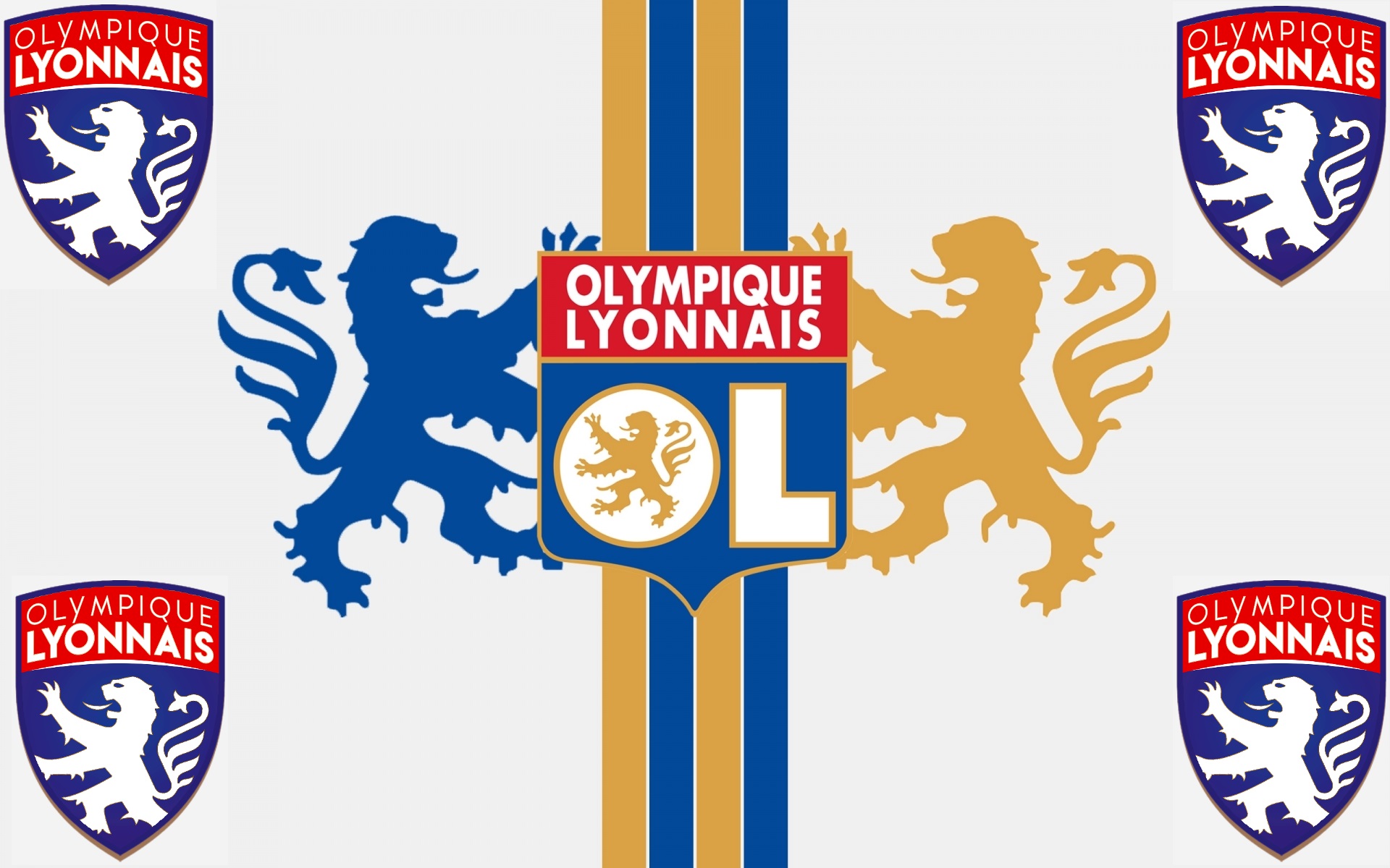 Images sur les clubs de football de Ligue 1: OL - Olympique Lyonnais