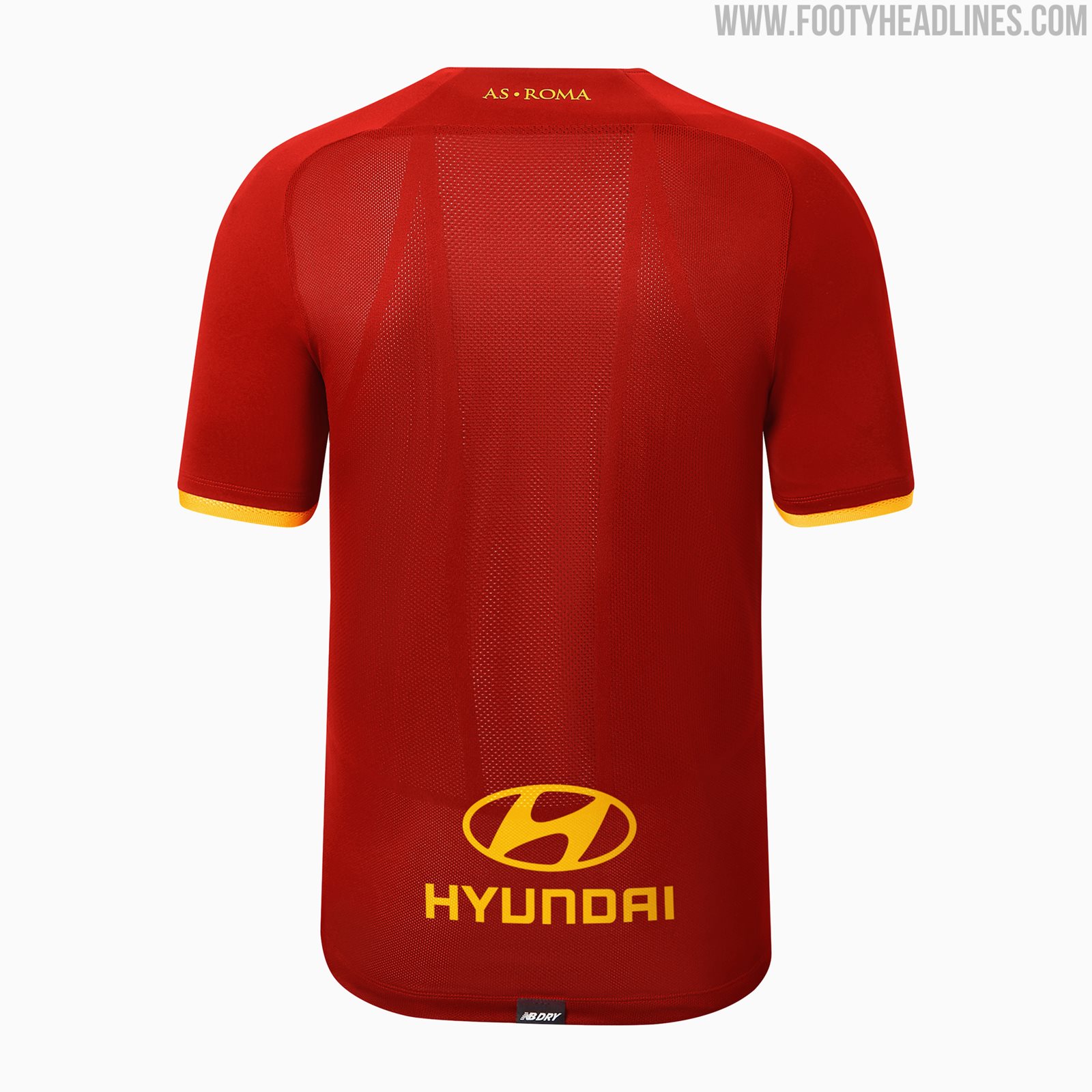 New Balance AS Roma 21-22 Home Kit Released - Footy Headlines