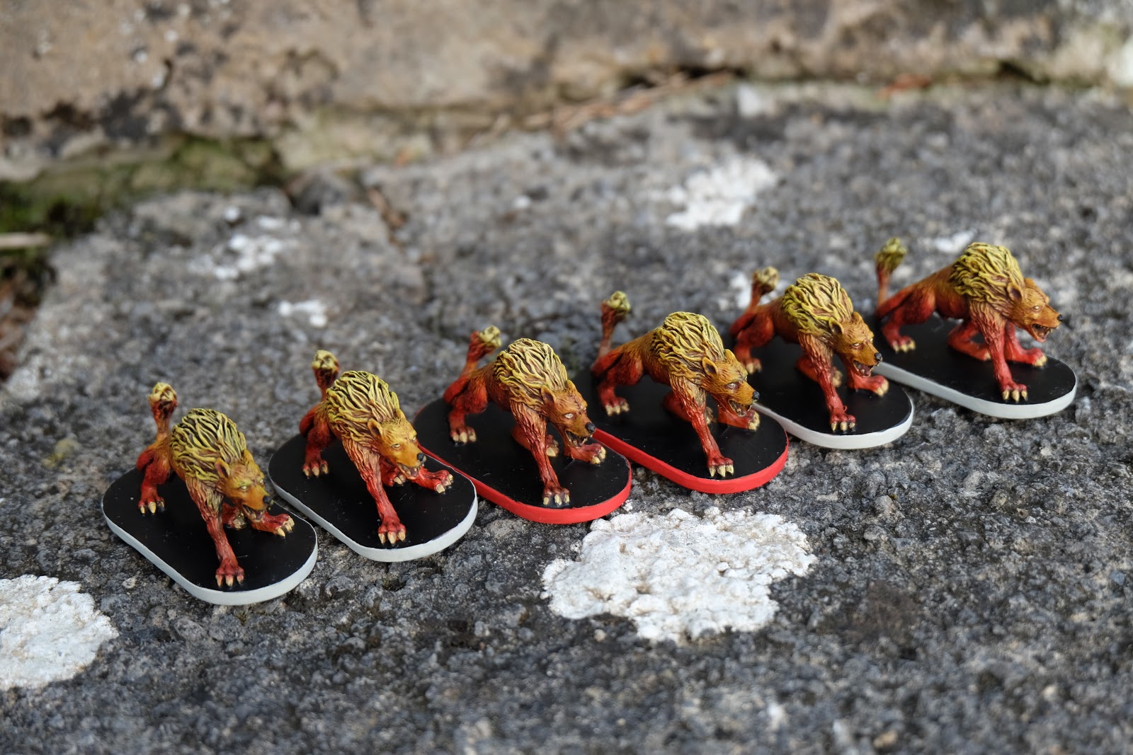 Descent Monsters painted