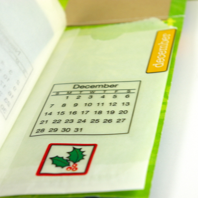 SRM Stickers: Purse Sized Mini Calendar by Michelle