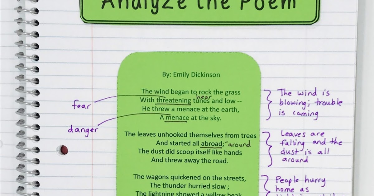 For the Love of Learning: Teaching Students to Annotate Poetry