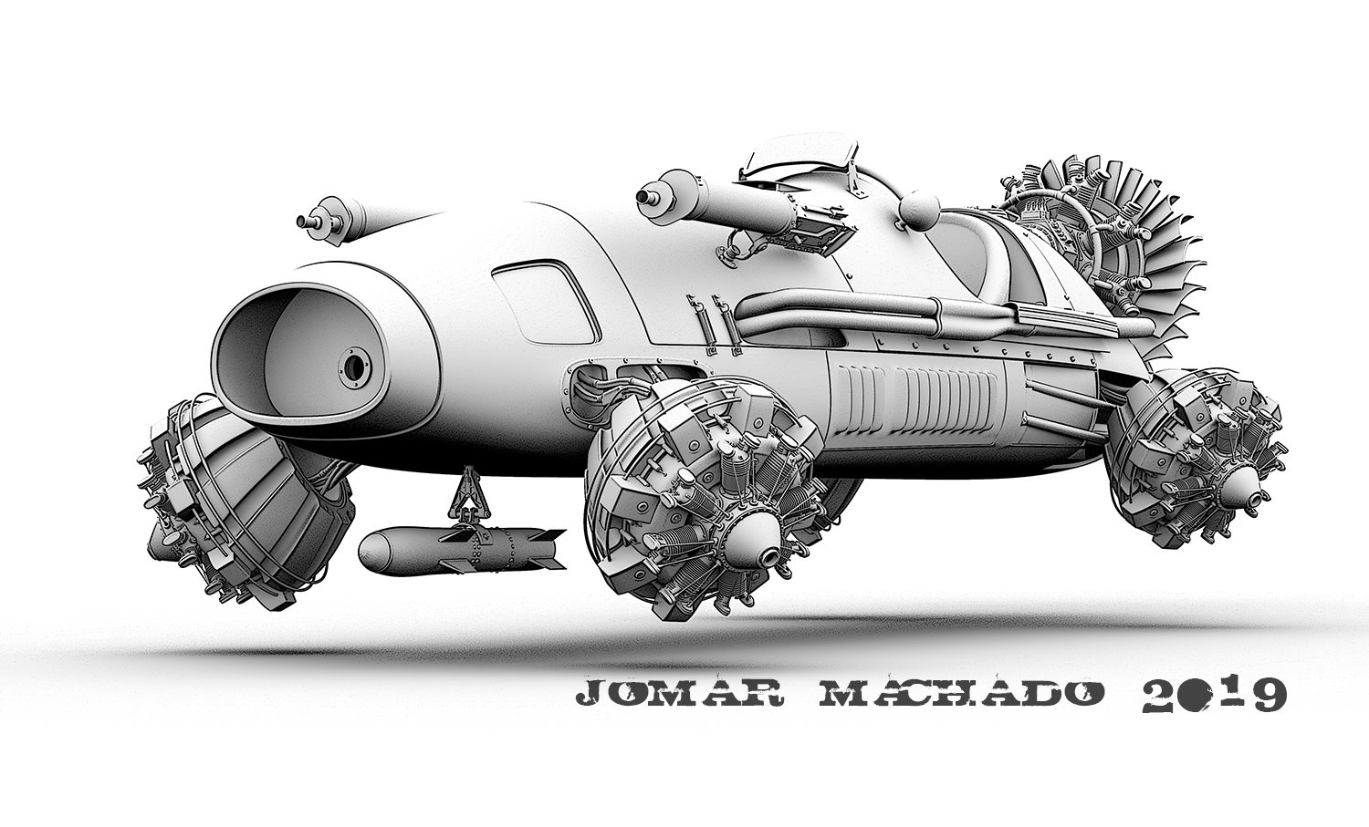 MY WORKS: Ferrari F500 post-apocalyptic version
