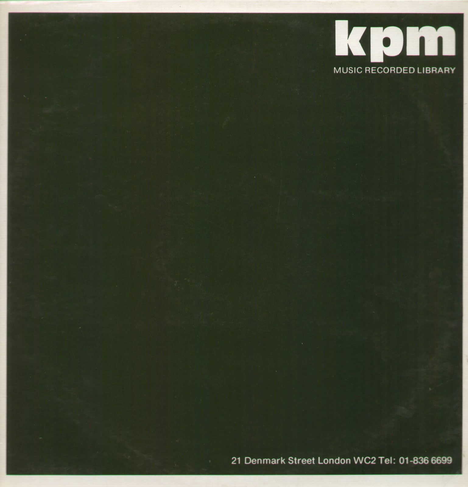 Listen to Vinyl from the Vaults. : KPM Music - 1240 - Action World (1980)