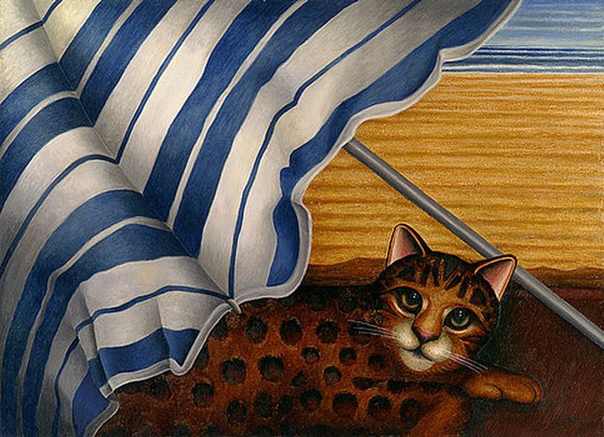 Historia y evolución de la pintura artística : Arte con gatos creativas ...
