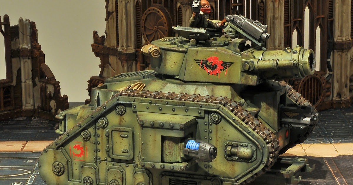 Miniature Ordnance Review: Old School Leman Russ Demolisher - Pressed ...