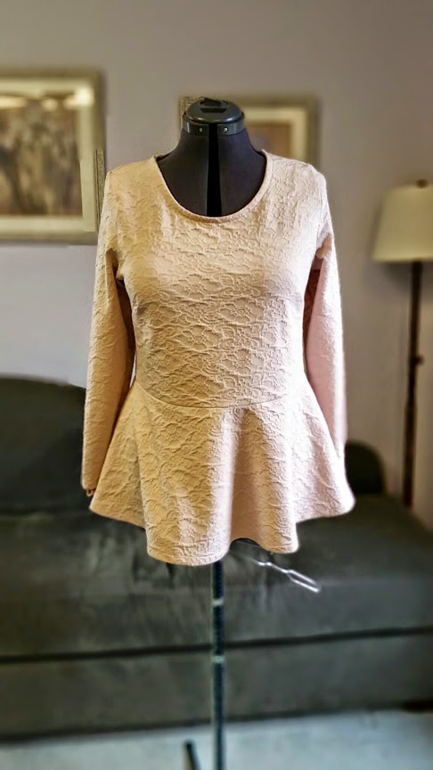 Pamela's Patterns #114 the Pretty Peplum Top