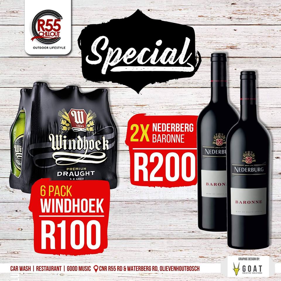 R55 CHILLOUT OUTDOOR LIFESTYLE: July 2018