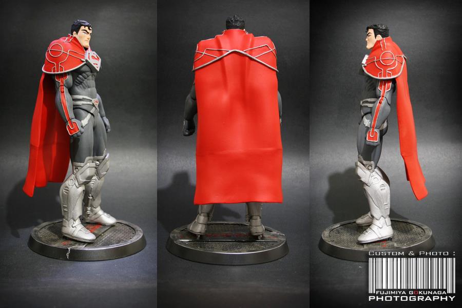 Fujimiya Gokunaga Customs: Superman Godfall DC Direct