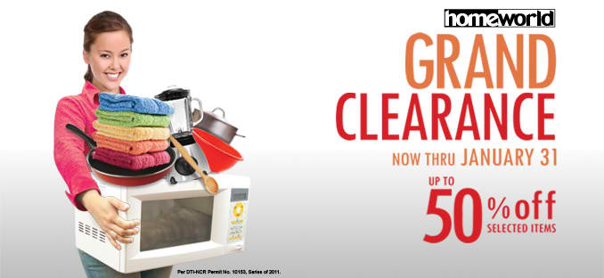 Manila Shopper: Homeworld & Our Home SALE