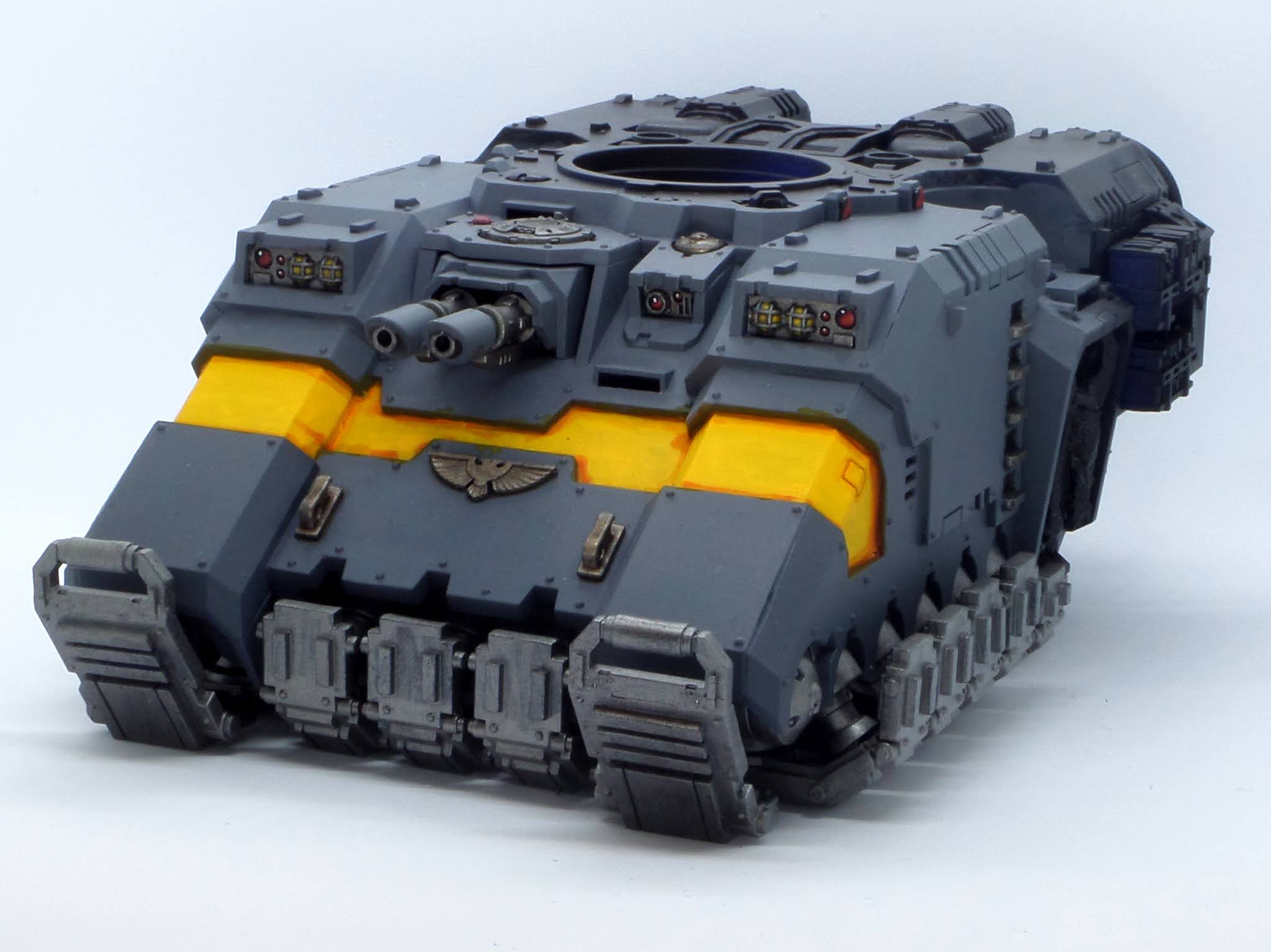 Travelling the Immaterium: Work in Progress - Space Wolves Repulsor