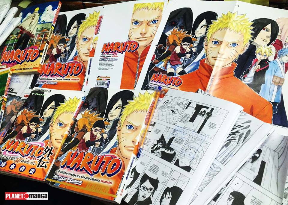 Naruto News: Panini Divulgada Detalhes da Publicação de Naruto Gaiden