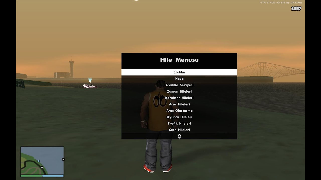 Mod cheat menu - GTA San Andreas