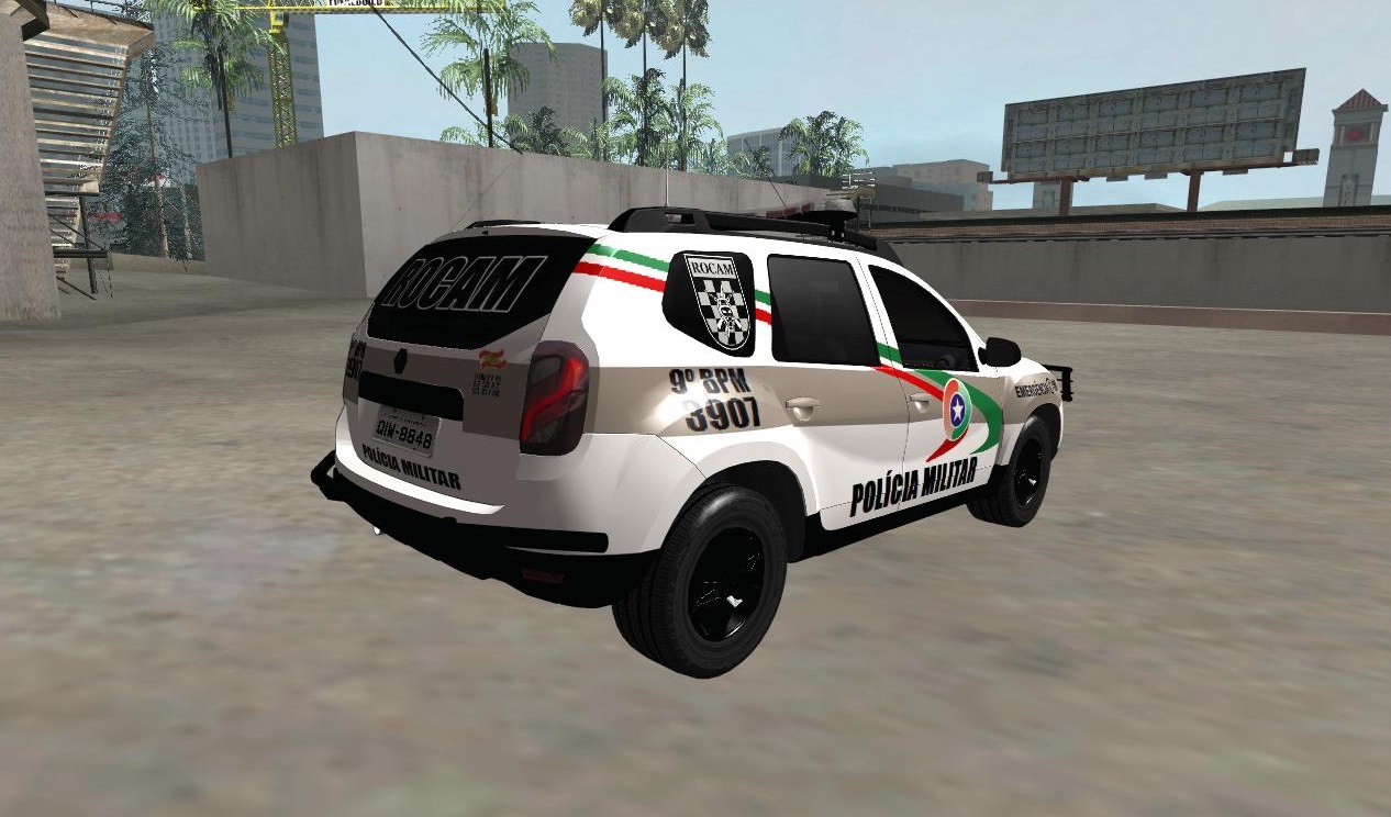 GTA PMSC: Renault Duster 2019 ROCAM 9º BPM - PMSC
