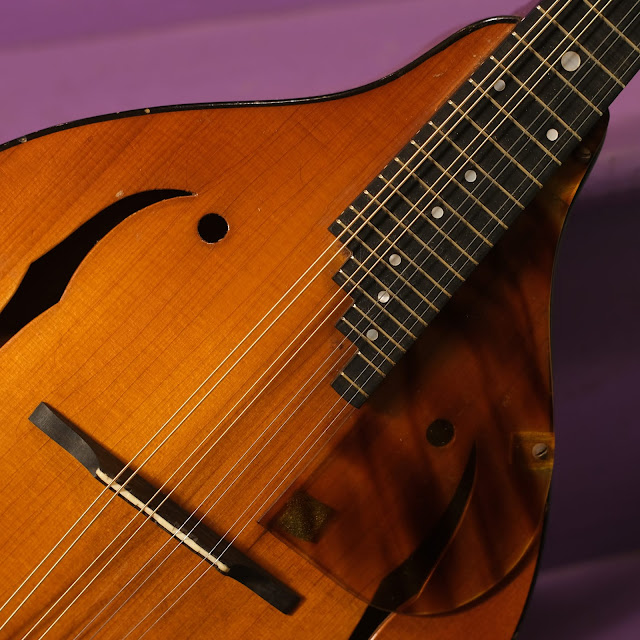 1940s Strad-O-Lin Fancy A-Style Archtop Mandolin