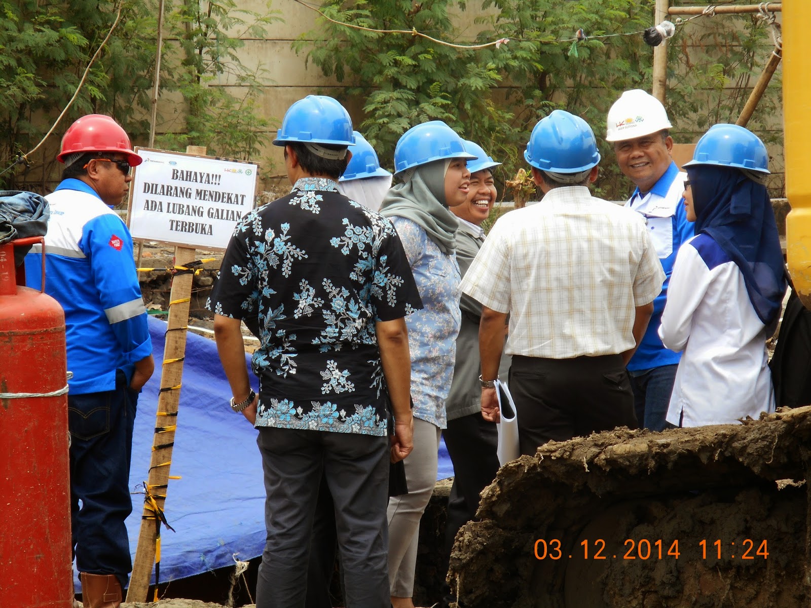 MUARA KARANG GAS PIPELINE PROJECT: Kunjungan Kerja Tim Pengawas BP Migas