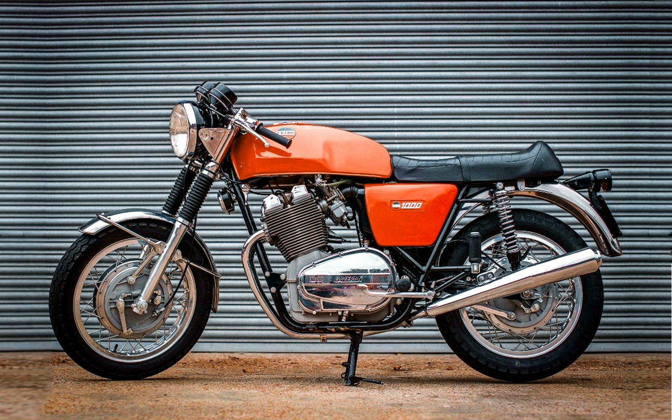 Laverda 1000, the moving icon - Inazuma café racer