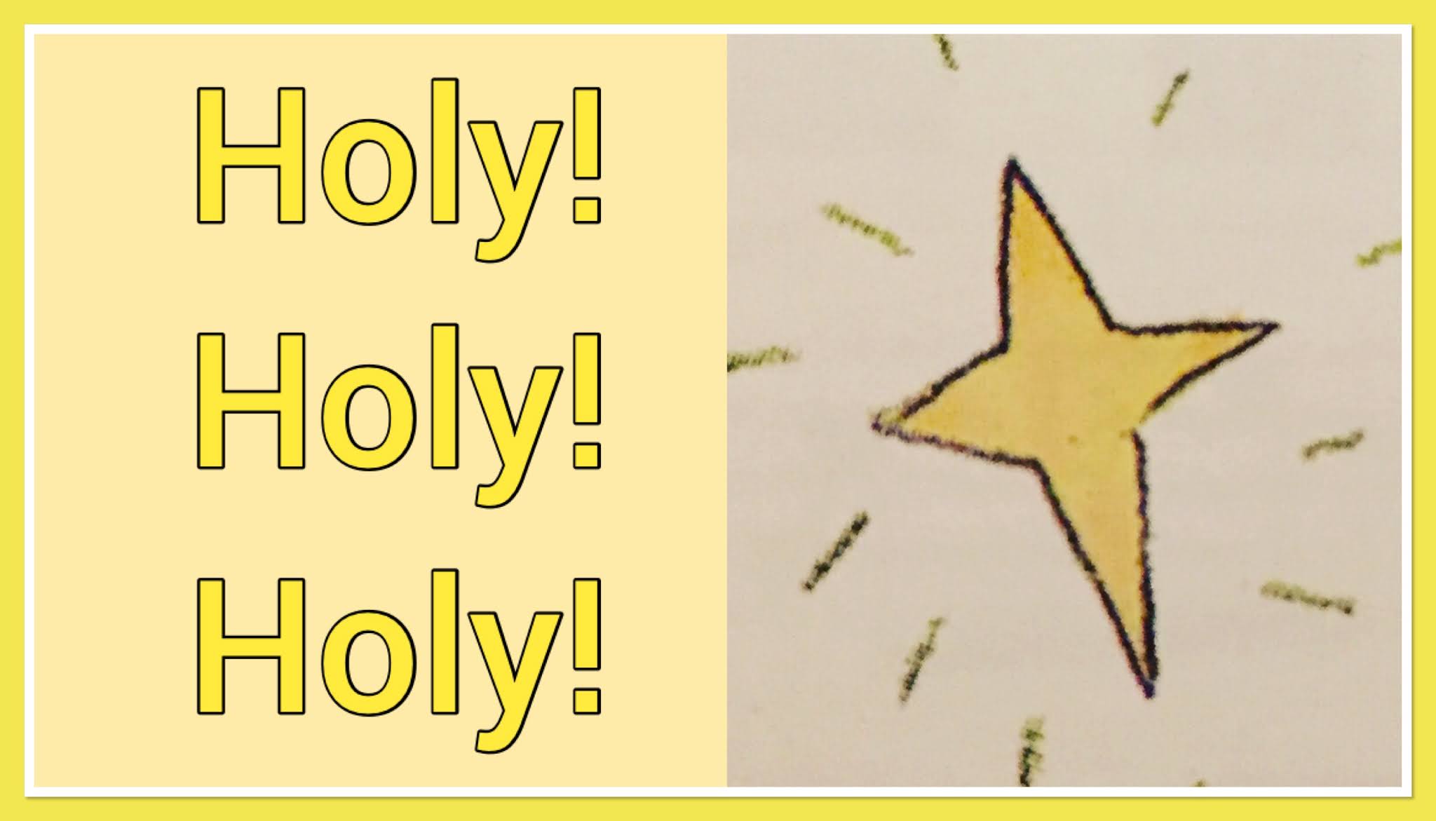 Cantos y Oraciones: Holy ! Holy ! Holy ! 🎵