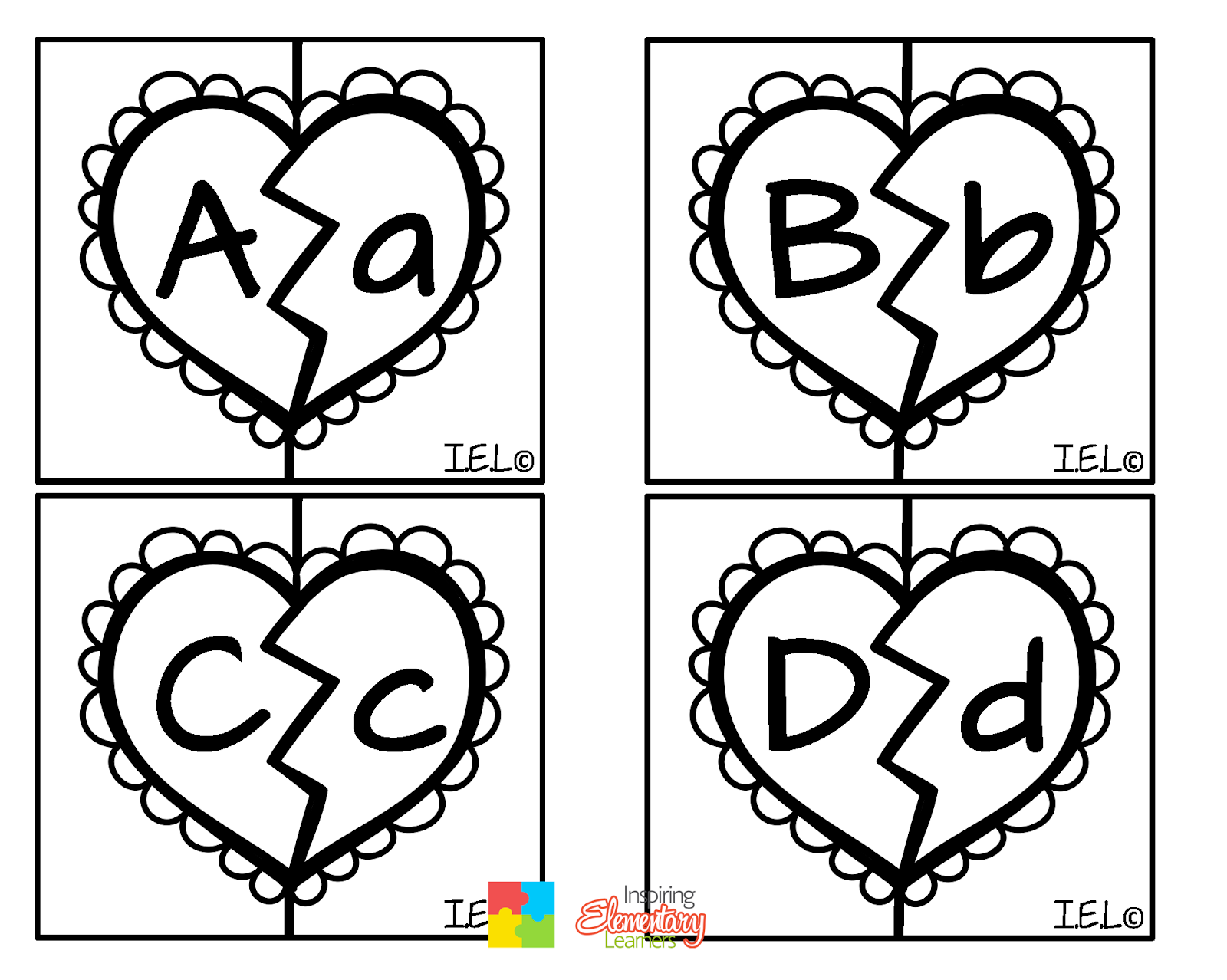 Ressources en français: GRATUIT Trouve ta moitié - l'alphabet ...