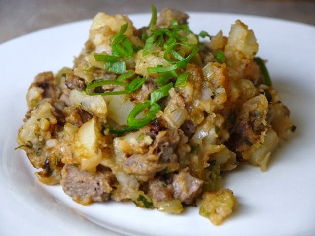 Clockwatching Tart: Prime Rib Hash