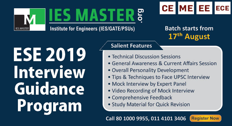 Interview Guidance Program for ESE 2019
