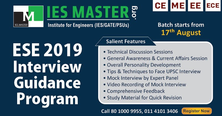 Interview Guidance Program for ESE 2019