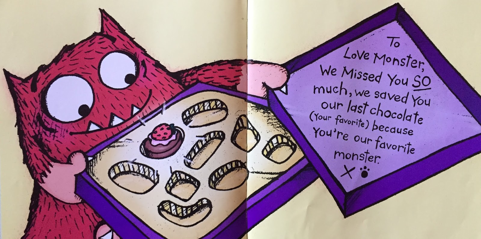 Picture Book Theology: PBT Redux #20 Love Monster and the Last Chocolate