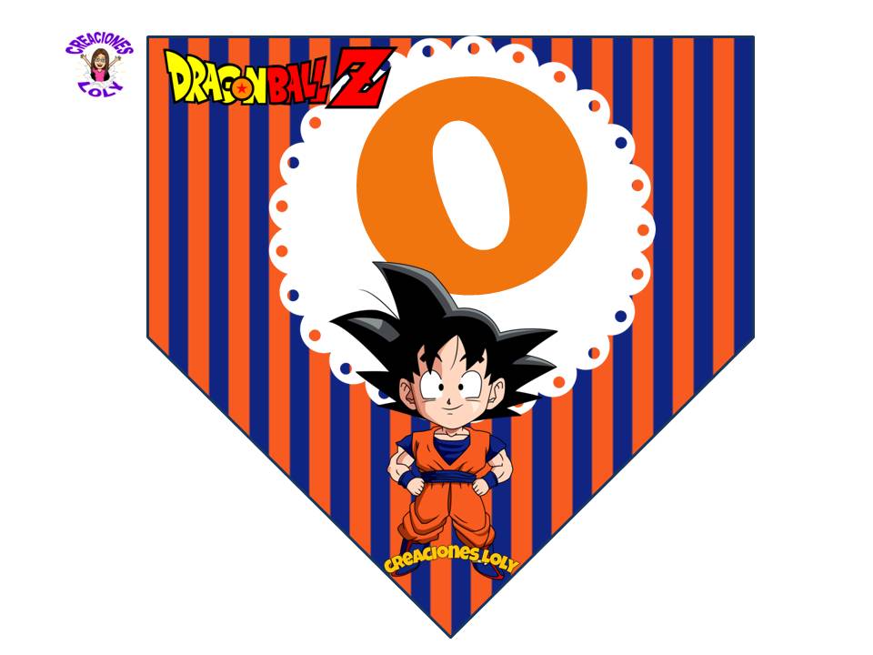 Creaciones Loly: BANDERINES DRAGON BALL Z
