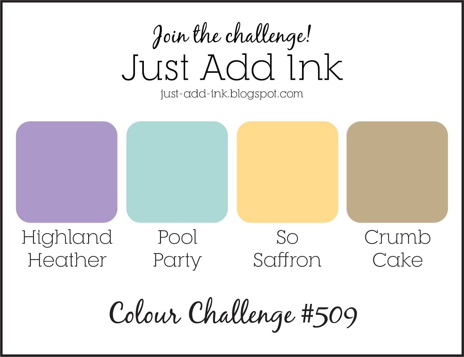 Just Add Ink: Just Add Ink #509...Colour!