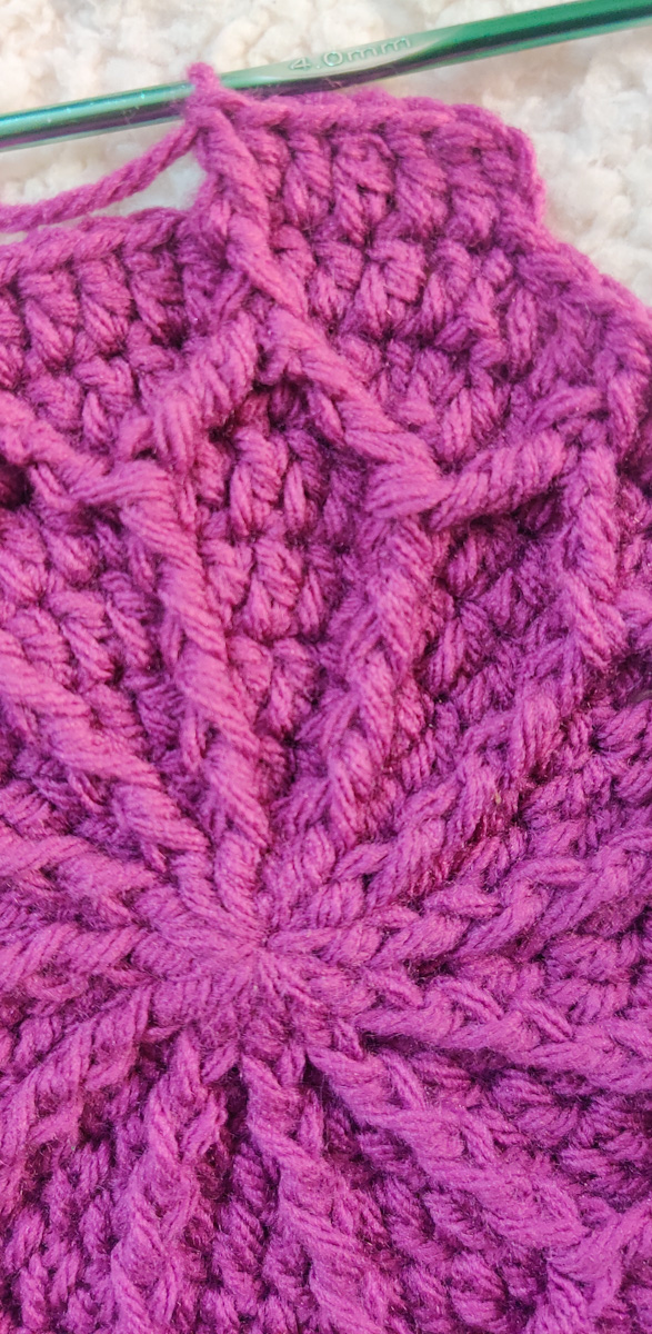 Raji's Craft Hobby: Outline Flower Crochet Potholder