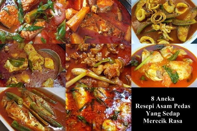 8 Aneka Resepi Asam Pedas Yang Sedap Merecik Rasa - blog santai-santai ...