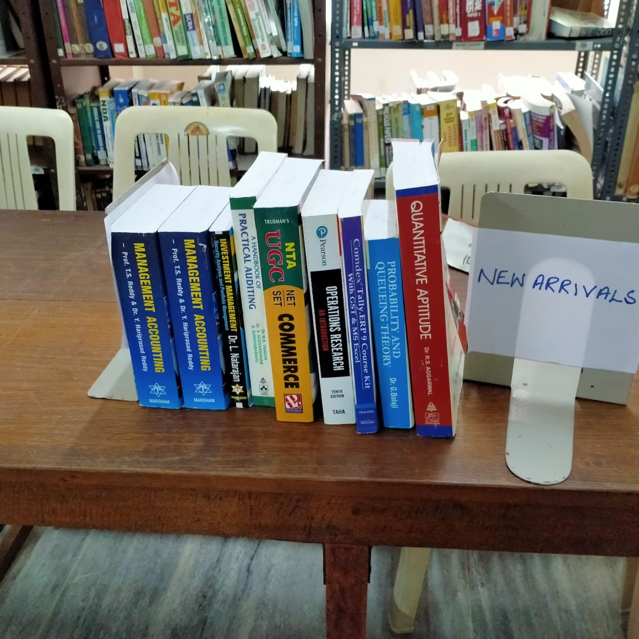 V.V.V. College LIBRARY: NEW ARRIVALS